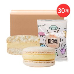 CJ프레시웨이 수제마카롱 바닐라 18g 30개 - SSG.COM
