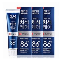 메디안 치석케어 오리지널 치약 120g 3P - SSG.COM