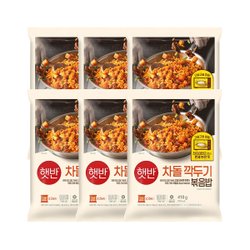 햇반 쿡반 차돌깍두기볶음밥 410g x6개, 믿고 사는 즐거움 SSG.COM