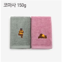 40x80 타월 - 17 Yoga bear - SSG.COM