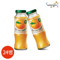 웅진 자연은 365일 오렌지 180ml x 24병 - SSG.COM