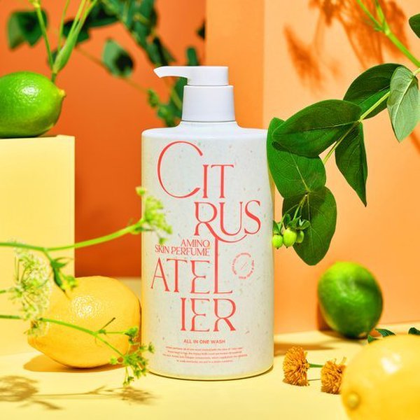 해피바스 시트러스 아틀리에 아미노 퍼퓸 올인원 워시 1000g - SSG.COM