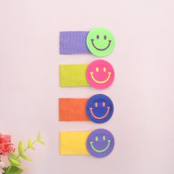 [메르시밴드]스마일칩 유아용 5cm 똑딱핀 세트 4P - SSG.COM