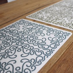 클래식 실리콘 식탁매트 2P - SSG.COM