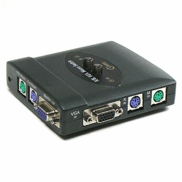 선택기)VGA KVM Switch RGB PS2 수동방식 2대1(국내산 - SSG.COM
