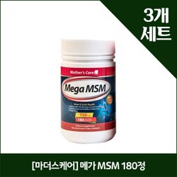 마더스케어 메가 MSM 180정X3 - SSG.COM