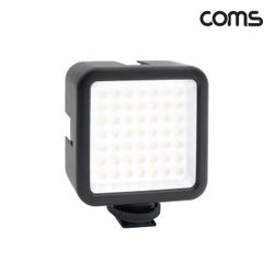 Coms 지속광 LED 조명 미니 비디오 라이트 카메라 49 - SSG.COM