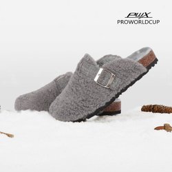 [PWX]프로월드컵 토이푸들 방한슬리퍼(GR) - SSG.COM