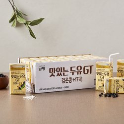 [남양] 맛있는두유GT 검은콩+17곡 190ml*24입 - SSG.COM