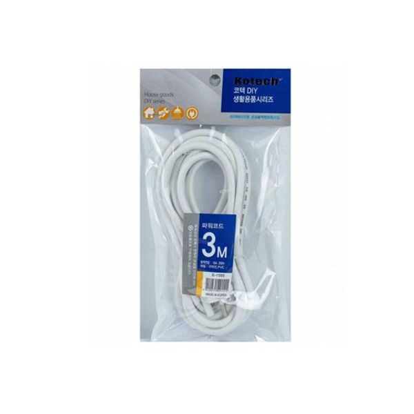 BTM 코텍스 파워코드 3m 10A 250V E-1555 - SSG.COM