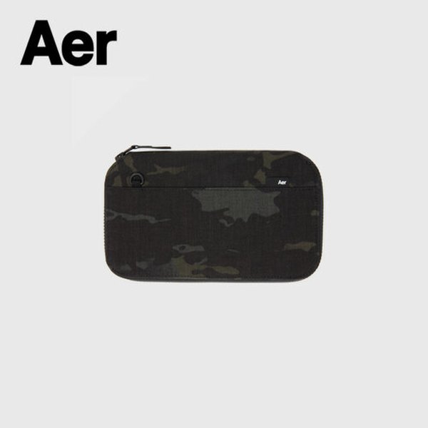 [공식정품] AER Travel Zip Wallet 여권 케이스 파우치 black camo - SSG.COM