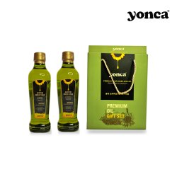 YONCA 용카 프리미엄 해바라기씨유 500ml 2p (PET) 선물박스포장 - SSG.COM