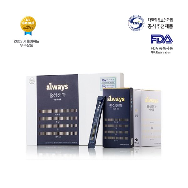 국내산 always 홍삼천마스틱 (10ml * 30스틱) - SSG.COM