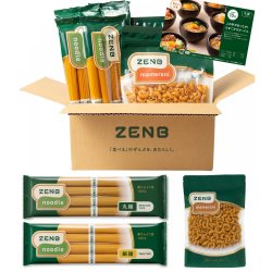 ZENB 먹는 쿠라베 세트 젠부누들 丸麺 4식 (1봉) + 가면 4식 (1봉) + 마멜로니 250g (1봉) ) - SSG.COM