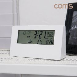 LCD 디지털 알람 시계 정시 알람 달력 날씨 온 BF267 - SSG.COM