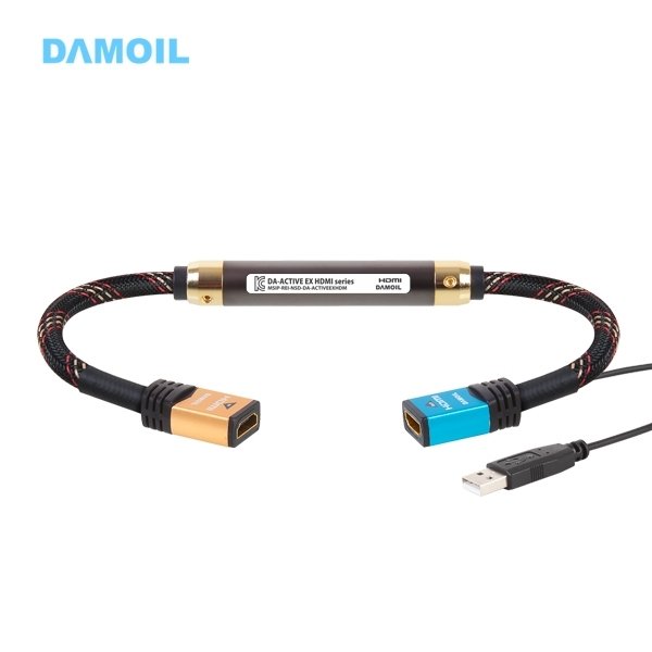 (DAMOIL) DA-ACTIVEEXHDMI-FF 다모일 HDMI 리피터 쇼트 케이블 타입 - SSG.COM