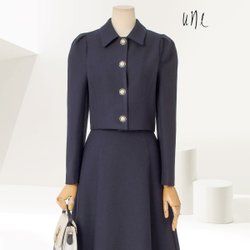 윈(une) [77까지]럭셔리버튼 크롭자켓 - SSG.COM