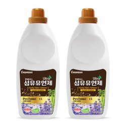 컨센서스 초고농축 퍼퓸 섬유유연제 라벤더앤뱀부 1L x2개 - SSG.COM