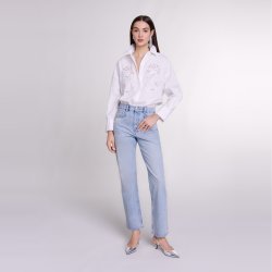 [24SS 시즌오프 20%][24SS] 크로셰 포플린 셔츠 JBS24BP - SSG.COM