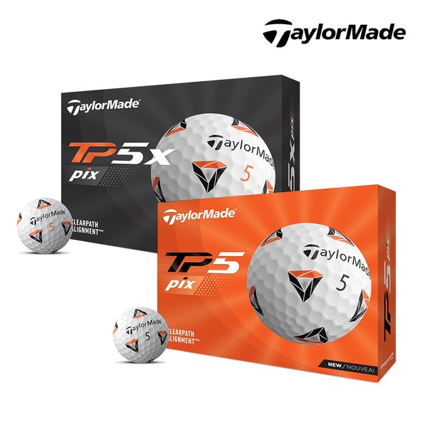 [테일러메이드코리아정품] TP5 / TP5x PIX 골프공_5피스 - SSG.COM