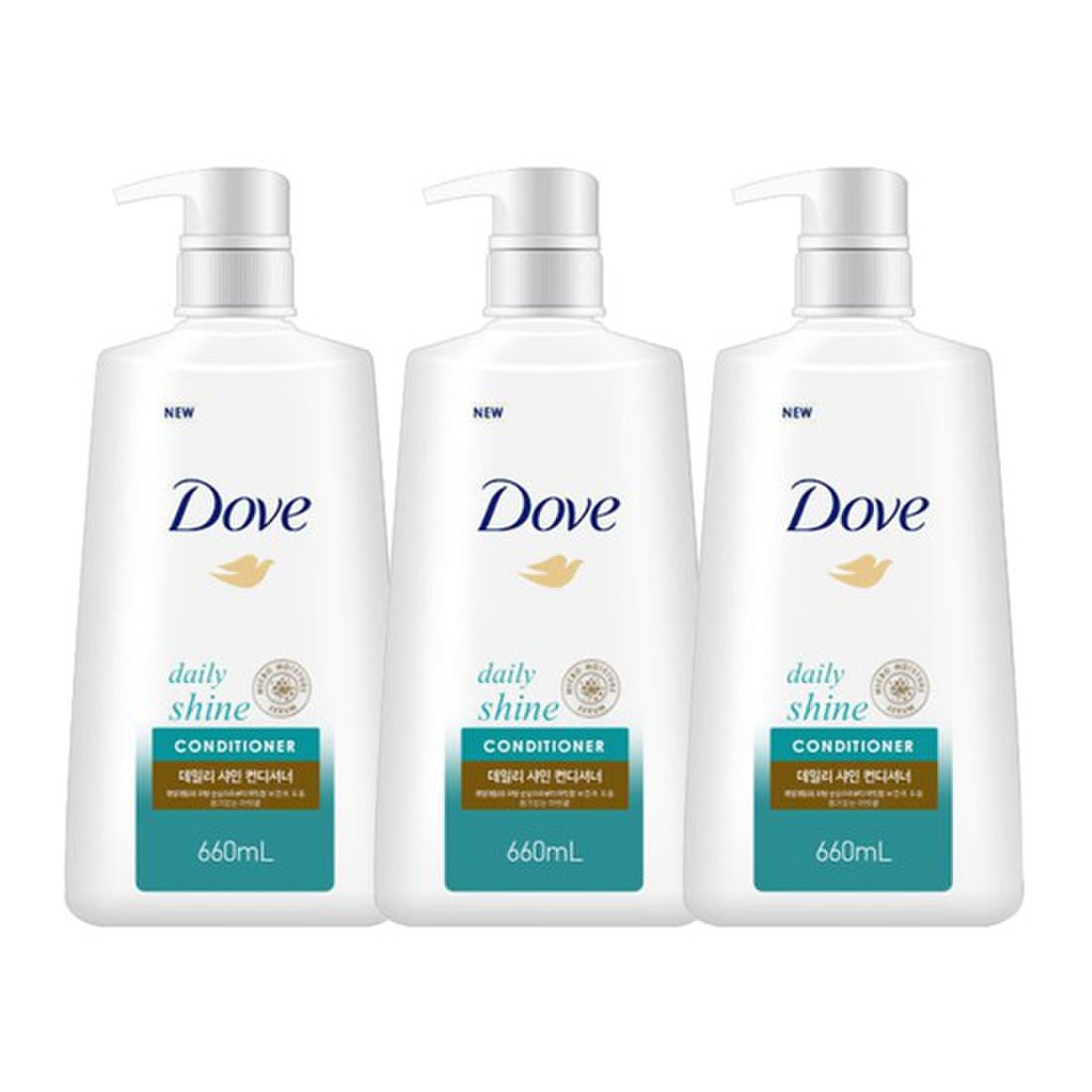 1300K 도브 컨디셔너 데일리샤인 660ml 3개 린스, 믿고 사는 즐거움 SSG.COM
