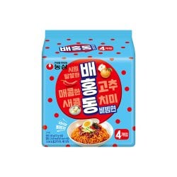 농심 배홍동 비빔면 137g 4입 멀티 4봉 - SSG.COM