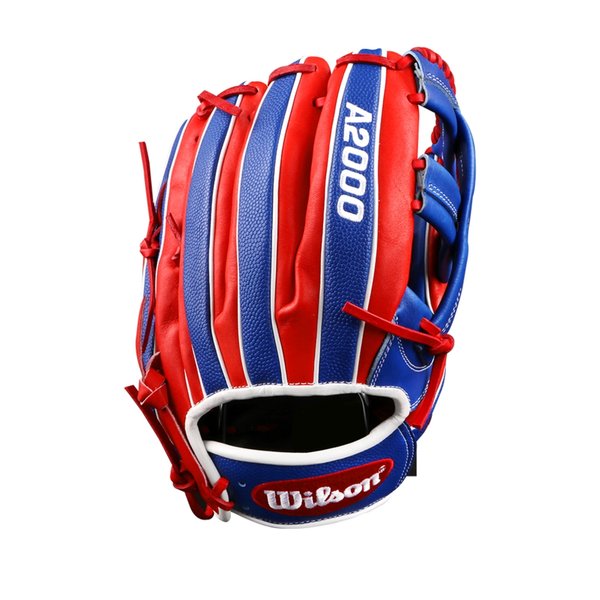윌슨 KOREA A2000 WTA20KR21PP081 EL3 11.75인치 내야 야구글러브 (블루/레드) - SSG.COM