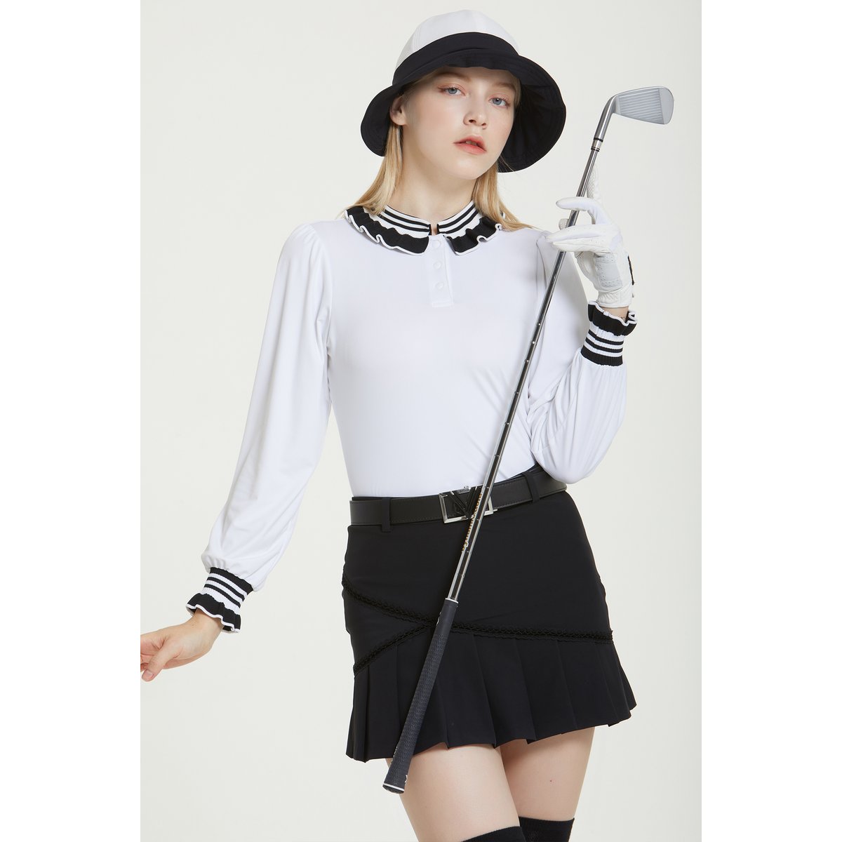 네버마인드올_여성_TS715 라비엘 져지 블라티셔츠_OW_NF05WTS715WH - SSG.COM