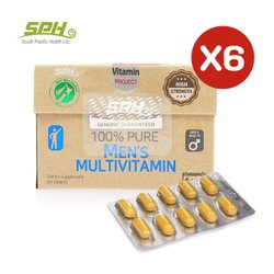 [SPH] 퓨어 남성 종합비타민 60캡슐X6 - SSG.COM