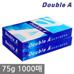 더블에이 A4 복사용지(A4용지) 75g 1000매(500매 2권)[27803060] - SSG.COM