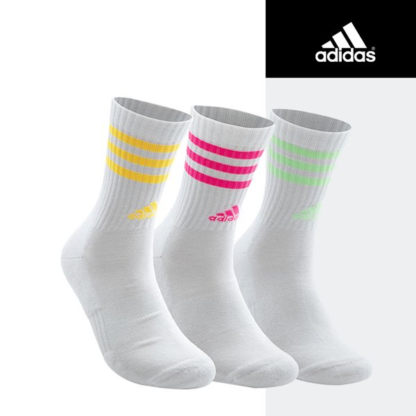 e아디다스 3S C 스포츠웨어 크루 양말(IP2638) 3개입 - SSG.COM
