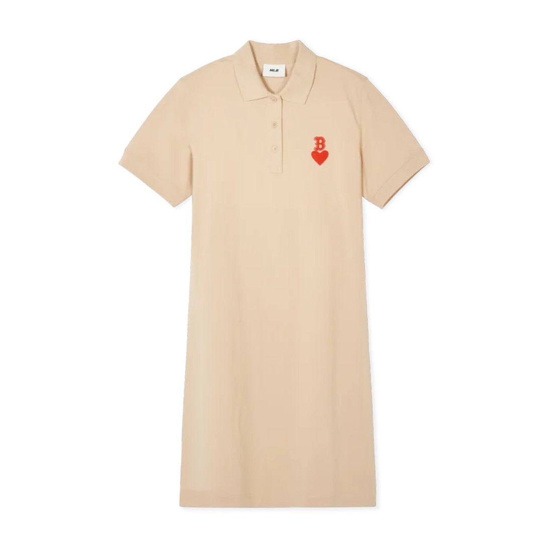 여성 하트 반팔 피케 원피스(3FOPH0143-43BGL), 믿고 사는 즐거움 SSG.COM