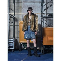 24FW CHECK DENIM VEST - SSG.COM
