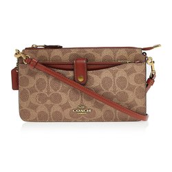 [코치] 노아 팝업 메신저백 37458 TAN RUST 45724 - SSG.COM