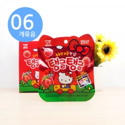산리오 헬로키티 탱글탱글 딸기맛 젤리 40g x6개 - SSG.COM