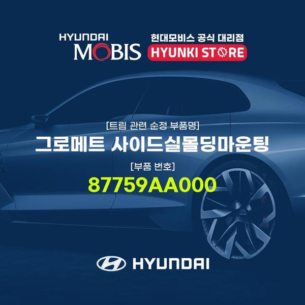 그로메트 사이드실몰딩마운팅 (87759AA000) - SSG.COM
