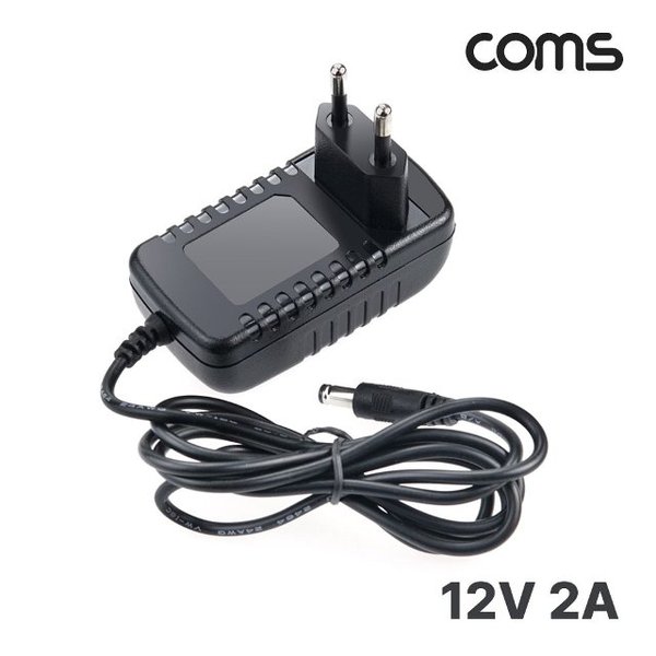 Coms DC 전원 어댑터 DC12V/2A D732 (WFH6H5F) - SSG.COM