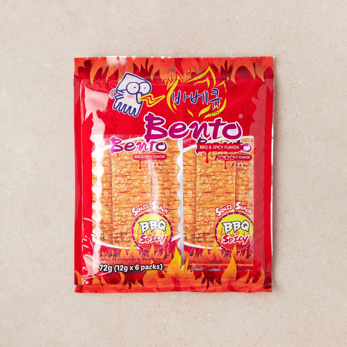 벤또 바베큐앤스파이시 72g(12g*6입) - SSG.COM