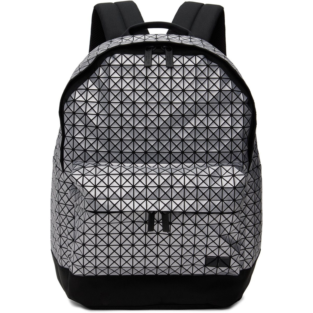 [Bao Bao Issey Miyake]Silver Daypack Backpack - SSG.COM