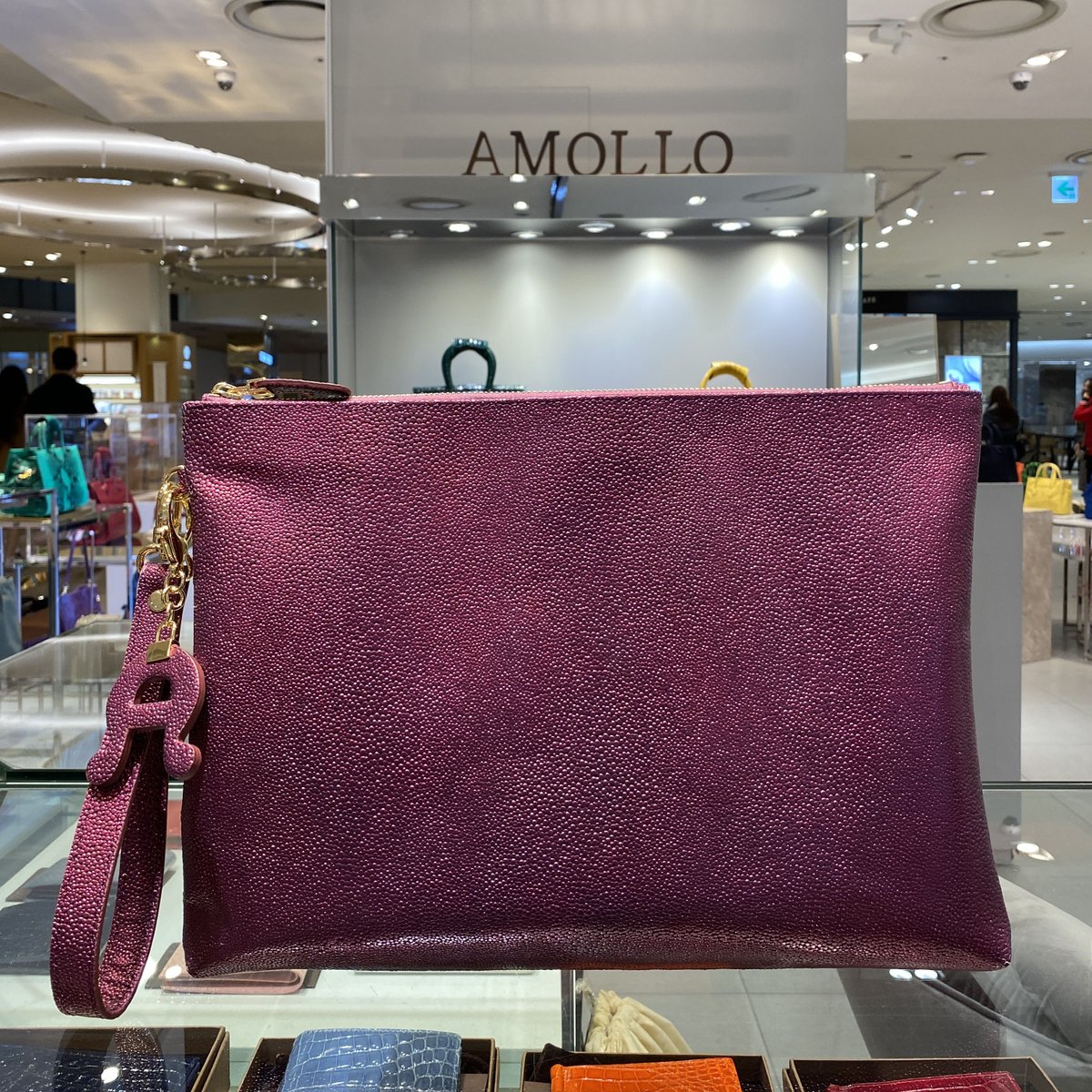 스페셜 레더 에이 클러치 퍼플 SPECIAL LEATHER A-CLUTCH (purple) - SSG.COM