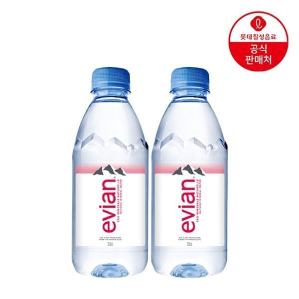 롯데칠성 에비앙 생수 330ml x 24개 - SSG.COM