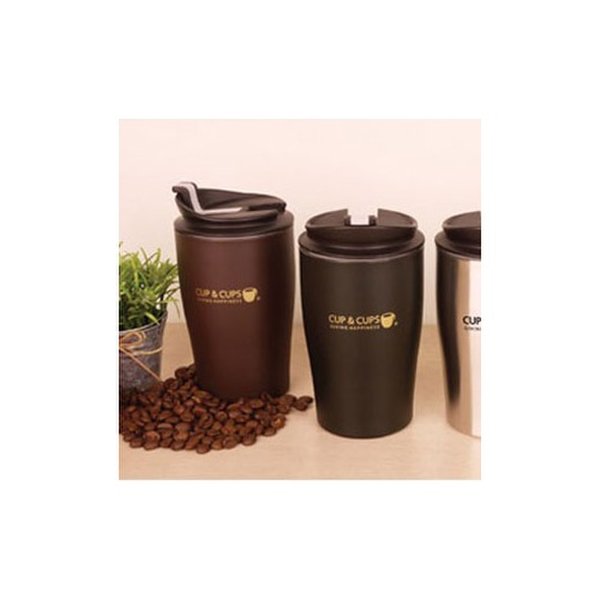 컵앤컵스 모던락카페 텀블러 320ml /보냉/머그컵 - SSG.COM