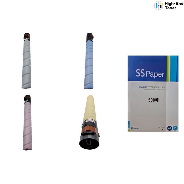 DDA 재생토너 신도리코 D410S 4색+복사용지 500매 - SSG.COM