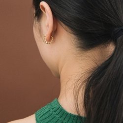 빙빙 꼬였네 미니링 실버925귀걸이/IH - SSG.COM