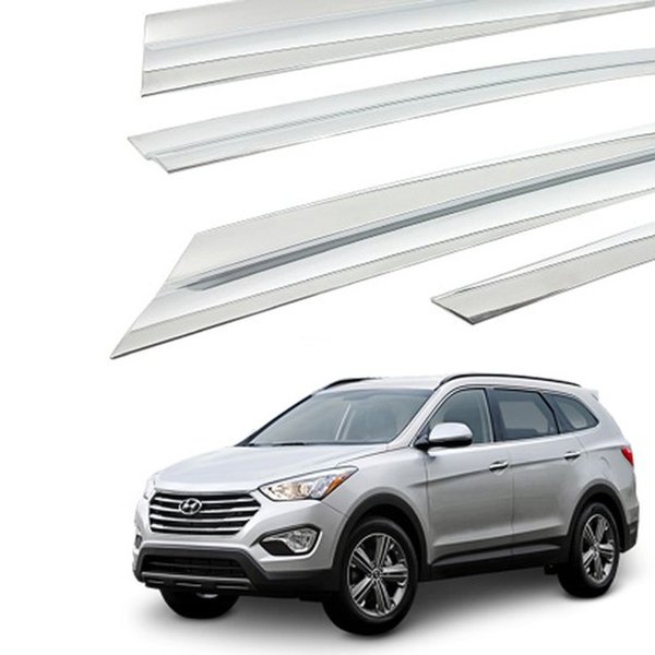 맥스크루즈 13- 크롬 썬바이저 차량용 윈도우 진흥 6P - SSG.COM