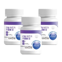 웰빙 리얼 차즈기 추출물 정 600mg 60정x3통 - SSG.COM