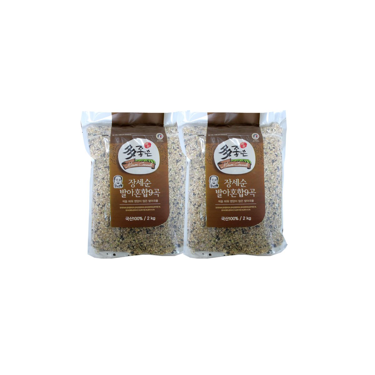 [미력]장세순발아혼합9곡2kg*2ea - SSG.COM