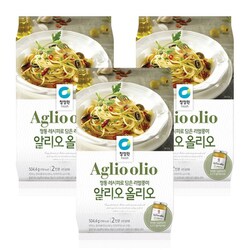 청정원 알리오올리오 오일파스타 504.4g x 3개 - SSG.COM