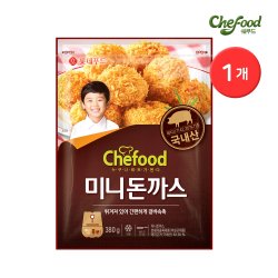 롯데 쉐푸드 미니돈까스 380g 1개 - SSG.COM