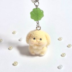 럭키버니 네잎클로버 키링 - SSG.COM